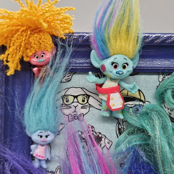 Accents | Trolls 3d Toy Pop Art Deco Recycled One Of A Kind Wall Decor ...